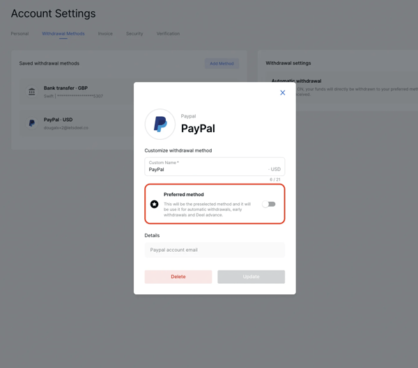 7 Deel Withdrawal Methods for Contractors Beyond Wire Transfers